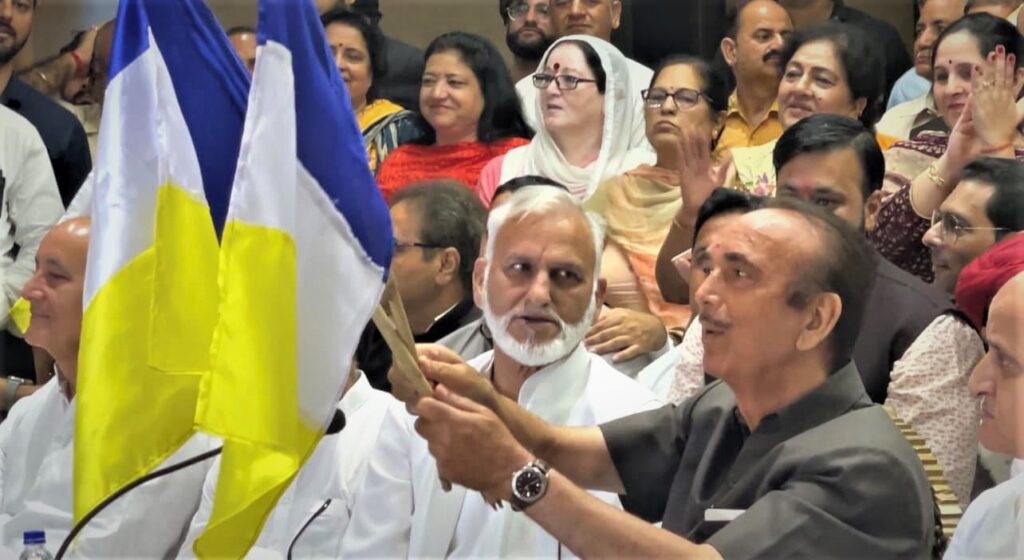 After ECI’s objections to party name, Azad sends four names to poll ...