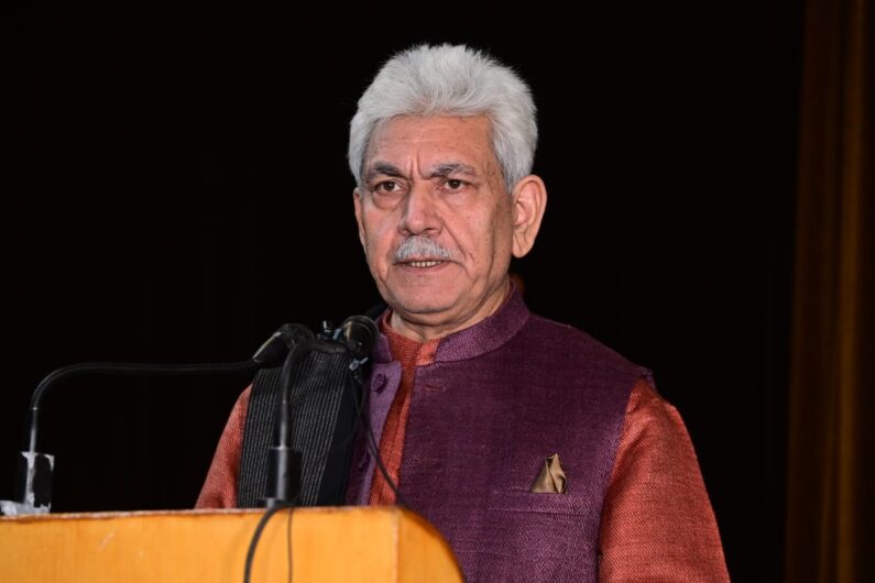Local body polls in J&K after delimitation of wards: LG Manoj Sinha | The Kashmir Press